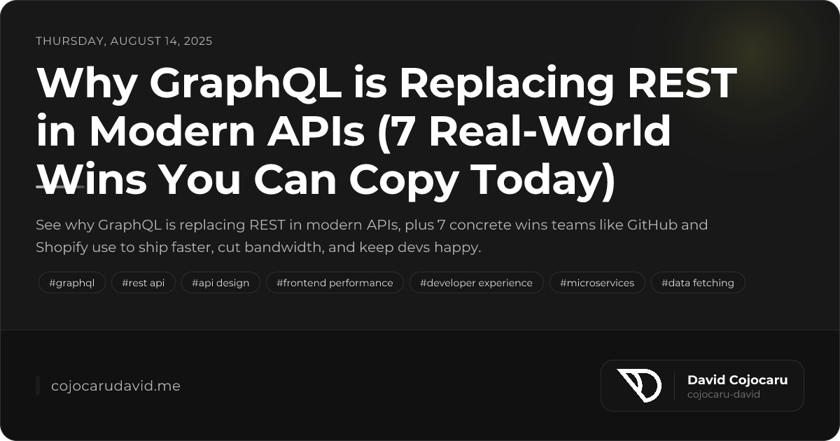 Why GraphQL is Replacing REST in Modern APIs (7 Real-Worl...
